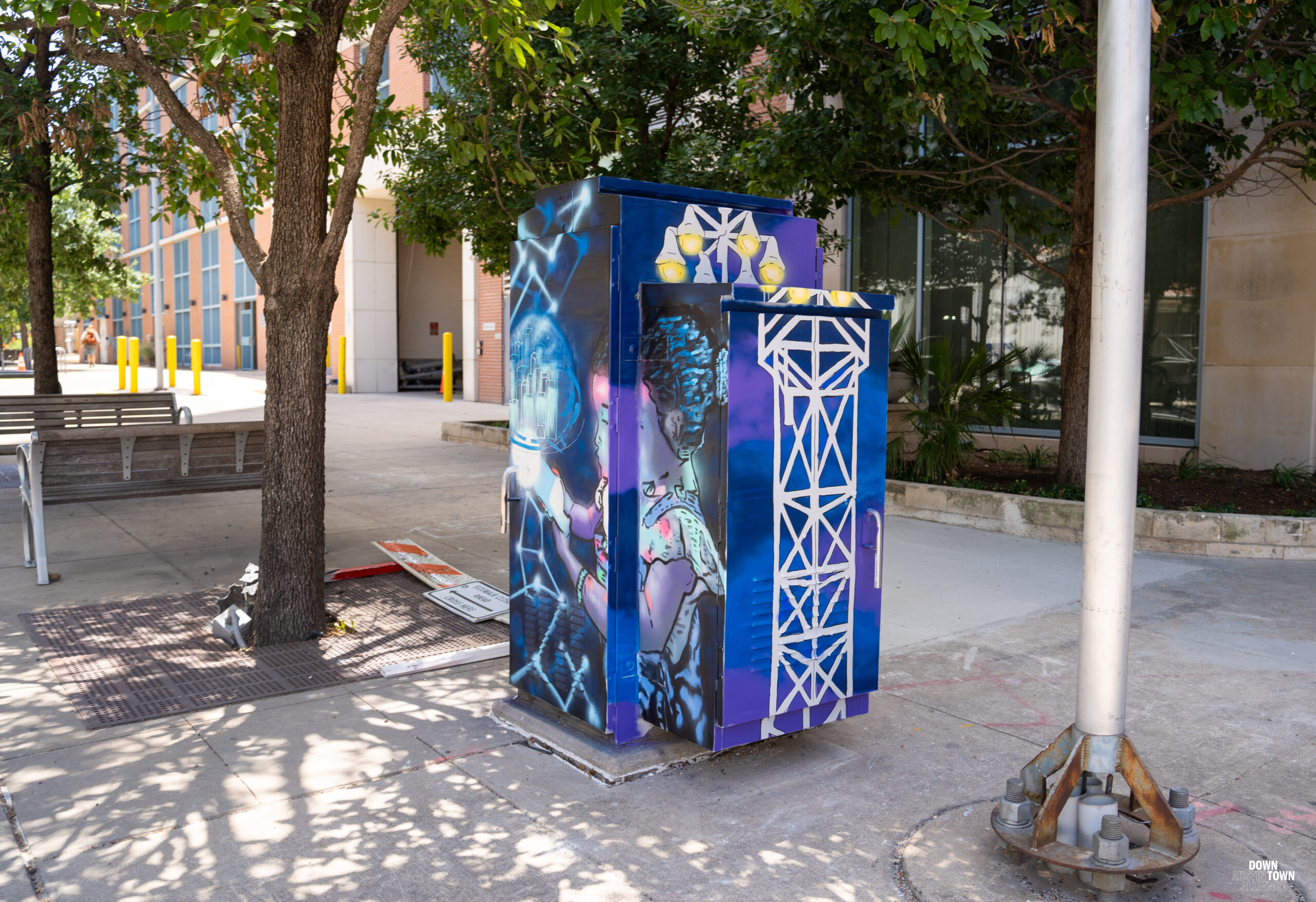 Cesar Chavez & Trinity ARTBOX | Downtown Austin Alliance